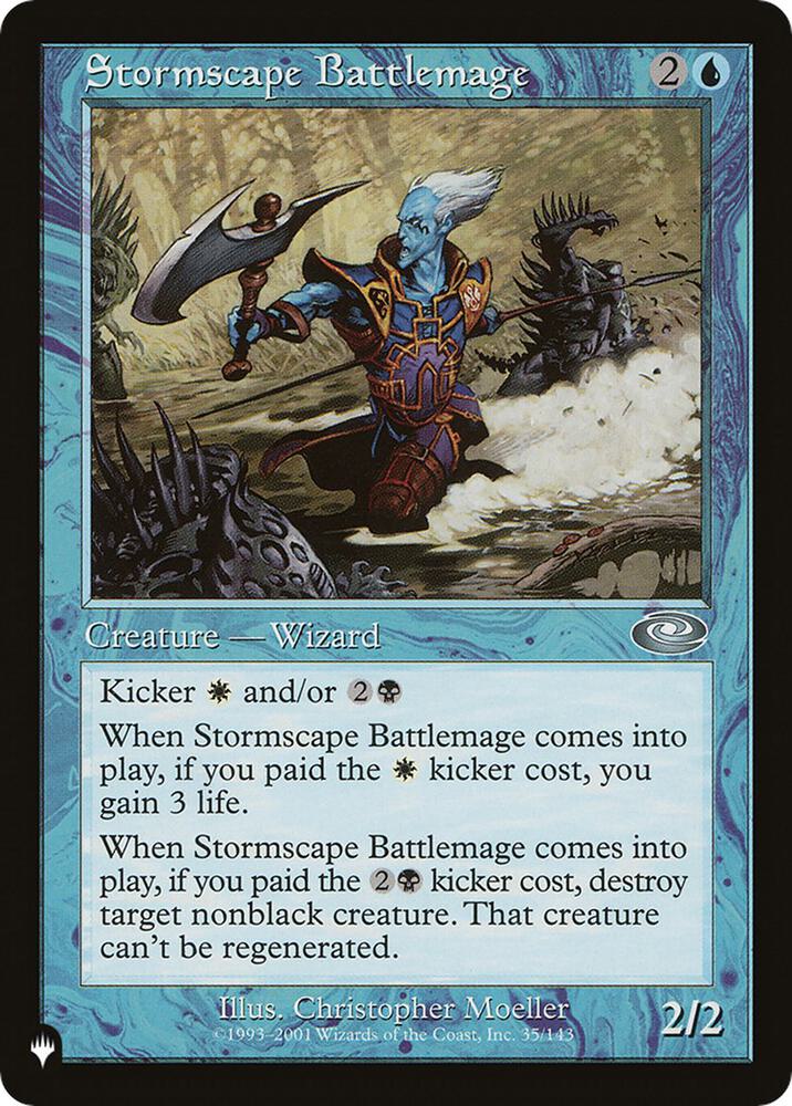 Stormscape Battlemage - The List Reprints - Magic: The Gathering ...