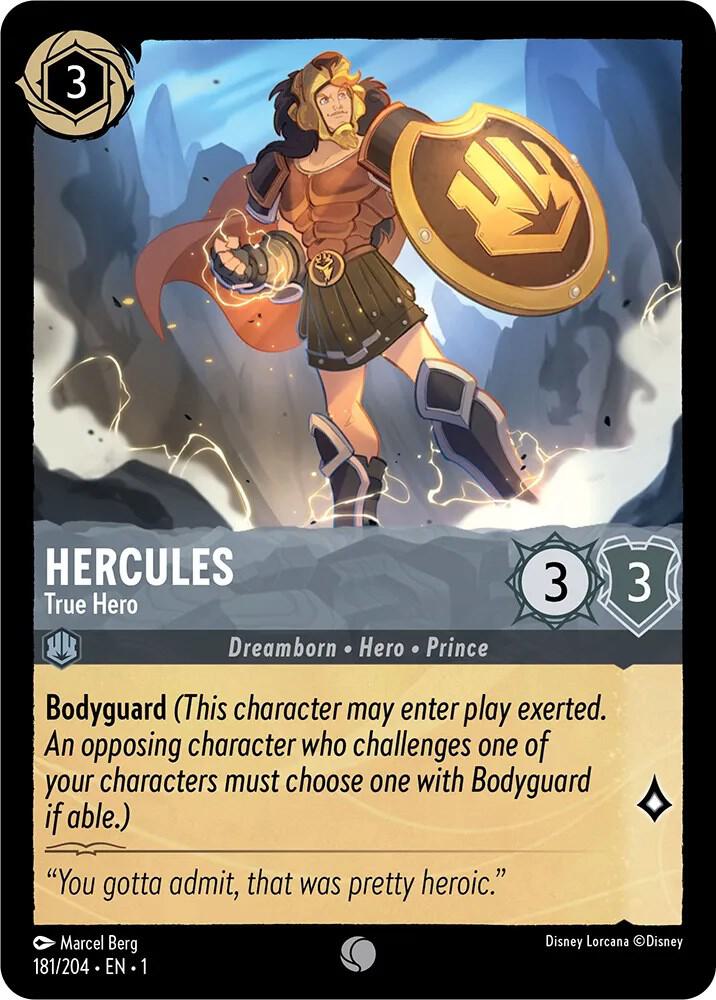 Hercules - True Hero - The First Chapter - Disney Lorcana - TCGplayer.com