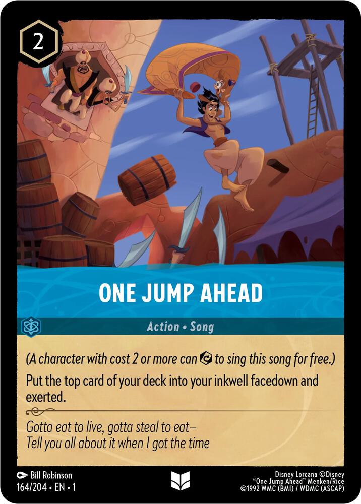 One Jump Ahead - The First Chapter - Disney Lorcana - TCGplayer.com