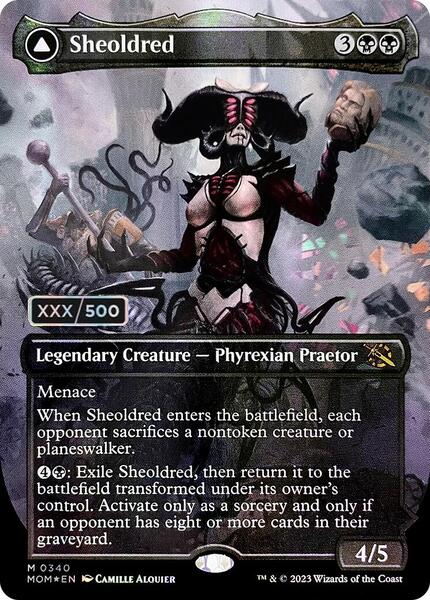 Sheoldred (Serial Numbered) - March of the Machine - Magic: The ...