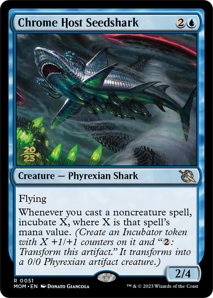 Chrome Host Seedshark - Prerelease Cards - Magic: The Gathering ...