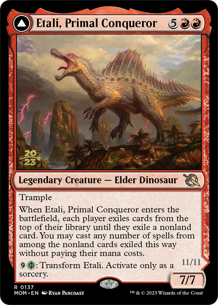 Etali, Primal Conqueror - Prerelease Cards - Magic: The Gathering ...