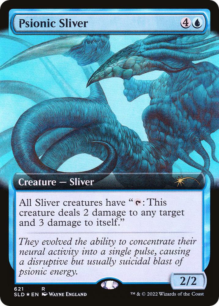Psionic Sliver (Extended Art) - Secret Lair Drop Series - Magic: The ...