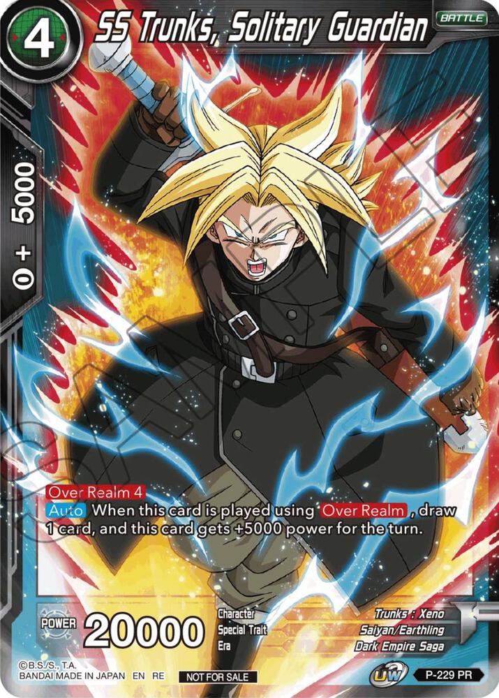 SS Trunks, Solitary Guardian (Championship Selection Pack 2023 Vol.1 ...