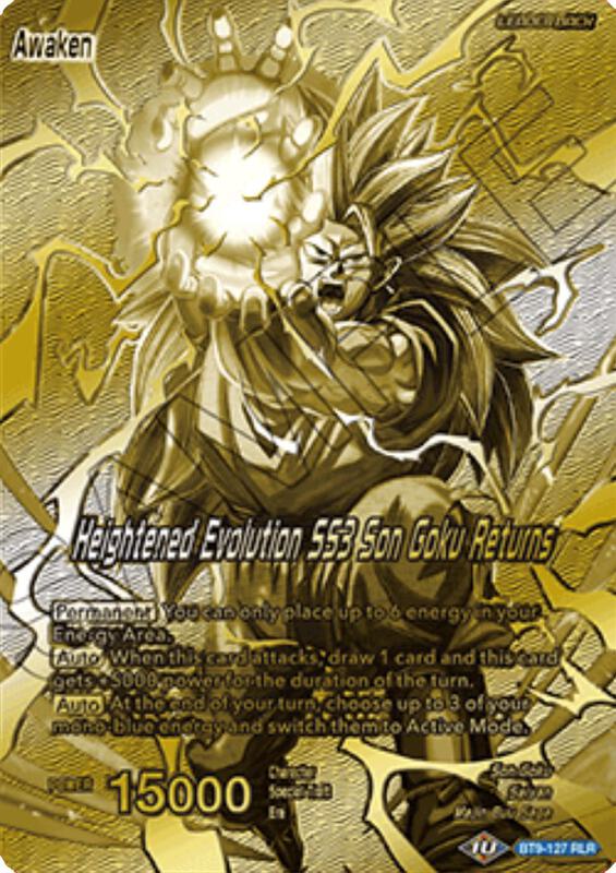 Son Goku // Heightened Evolution SS3 Son Goku Returns (Championship ...