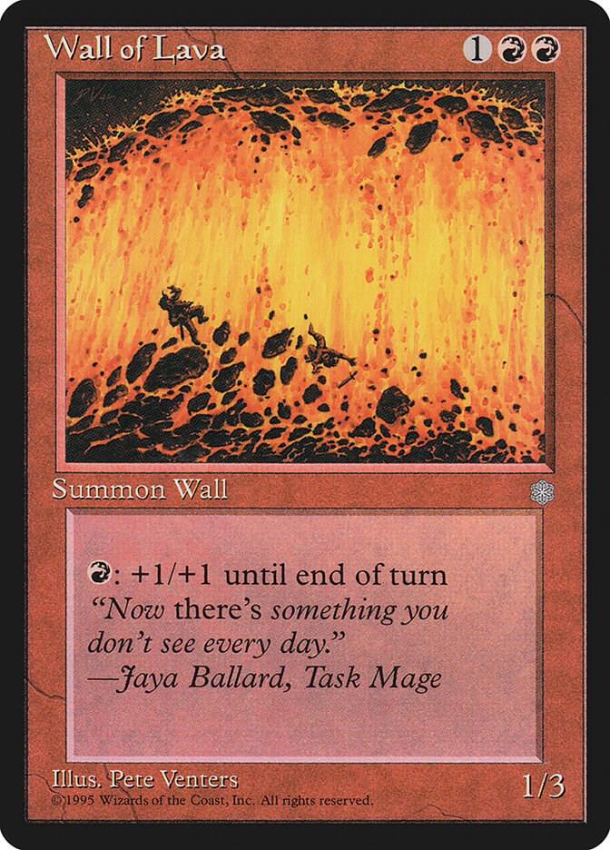Wall of Lava - Ice Age - Magic: The Gathering - TCGplayer.com