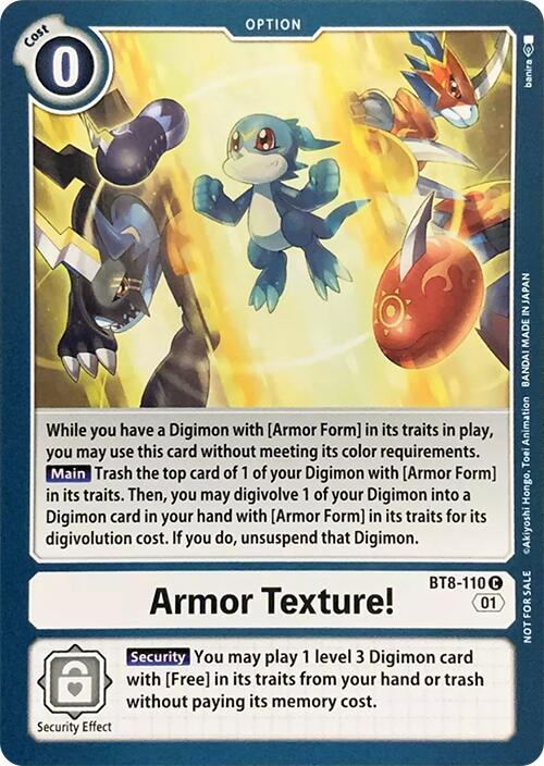 Armor Texture! - Revision Pack Cards - Digimon Card Game - TCGplayer.com