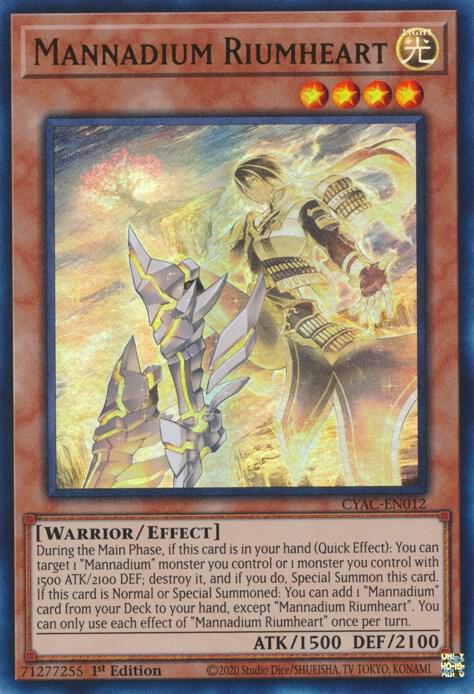 Mannadium Fearless - Cyberstorm Access - YuGiOh