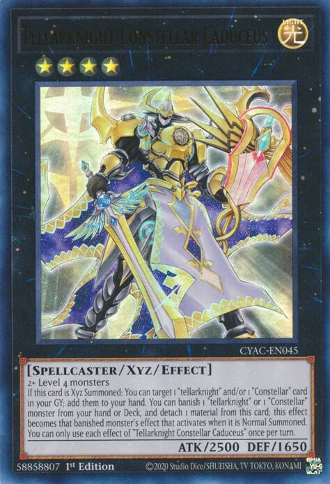 Tellarknight Constellar Caduceus - Cyberstorm Access - YuGiOh ...