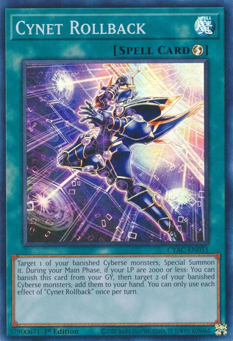 Cynet Rollback - Cyberstorm Access - YuGiOh - TCGplayer.com