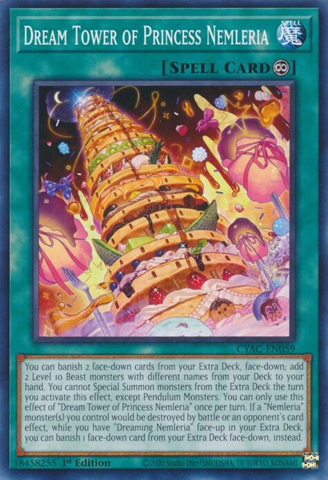 Dream Tower of Princess Nemleria - Cyberstorm Access - YuGiOh ...