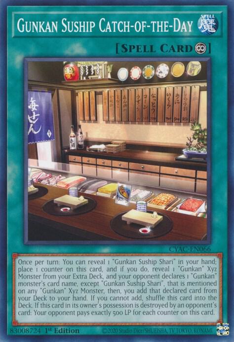 Gunkan Suship Catch-of-the-Day - Cyberstorm Access - YuGiOh - TCGplayer.com