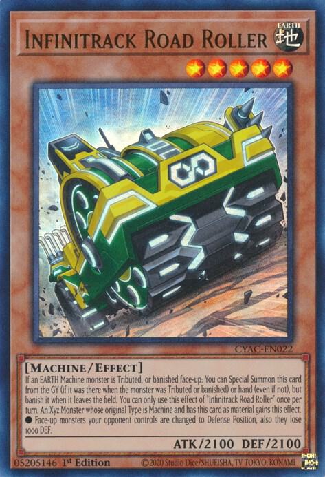 Infinitrack Road Roller - Cyberstorm Access - YuGiOh - TCGplayer.com