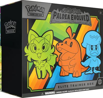Paldea Evolved Elite Trainer Box - SV02: Paldea Evolved - Pokemon ...