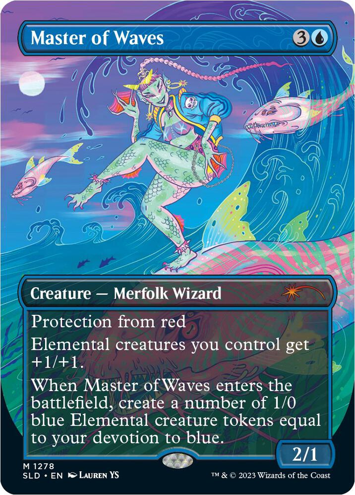 Master of Waves - Secret Lair Drop Series - Magic: The Gathering ...