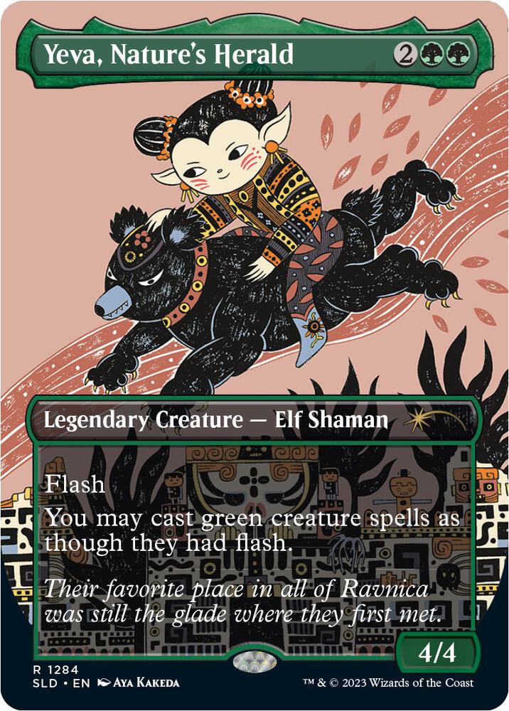 Yeva, Nature's Herald - Secret Lair Drop Series - Magic: The Gathering ...