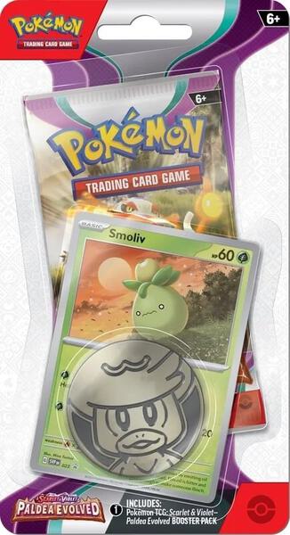 Paldea Evolved Single Pack Blister [Smoliv] - SV02: Paldea Evolved ...