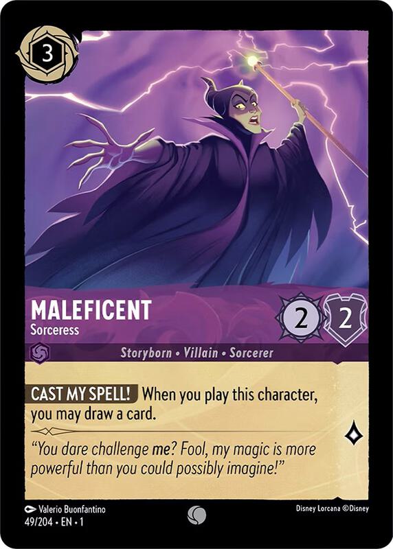 Maleficent - Sorceress - The First Chapter - Disney Lorcana - TCGplayer.com