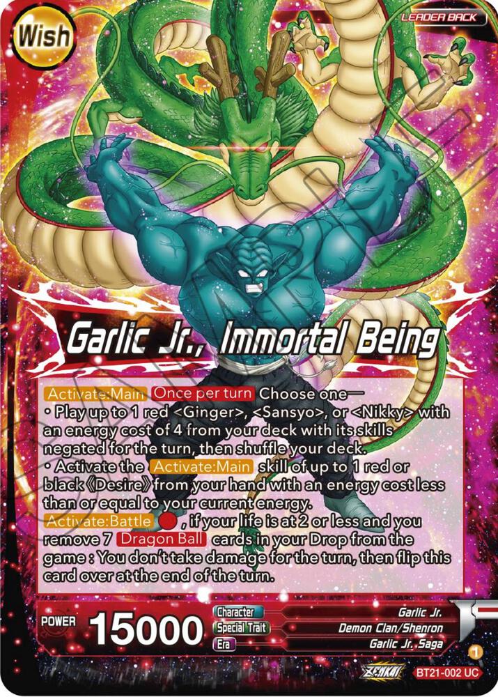 Garlic Jr. // Garlic Jr., Immortal Being - Wild Resurgence - Dragon ...