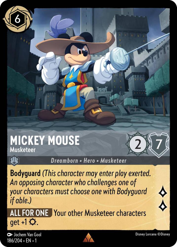 Mickey Mouse - Musketeer - The First Chapter - Disney Lorcana ...