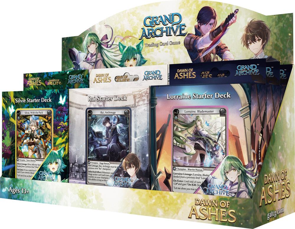 Dawn of Ashes Starter Deck Display - Dawn of Ashes Starter Decks - Grand Archive TCG - TCGplayer.com