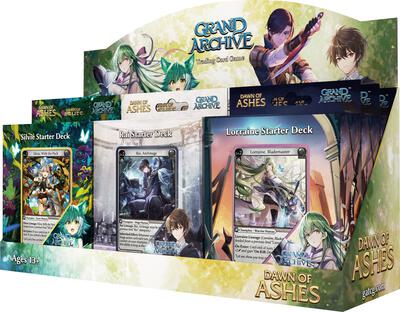 Dawn of Ashes Starter Deck Display - Dawn of Ashes Starter Decks - Grand Archive TCG - TCGplayer.com