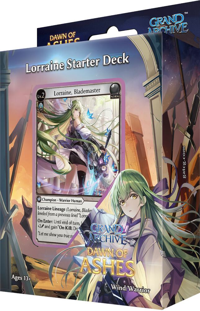 Dawn of Ashes Starter Deck - Lorraine - Dawn of Ashes Starter Decks ...