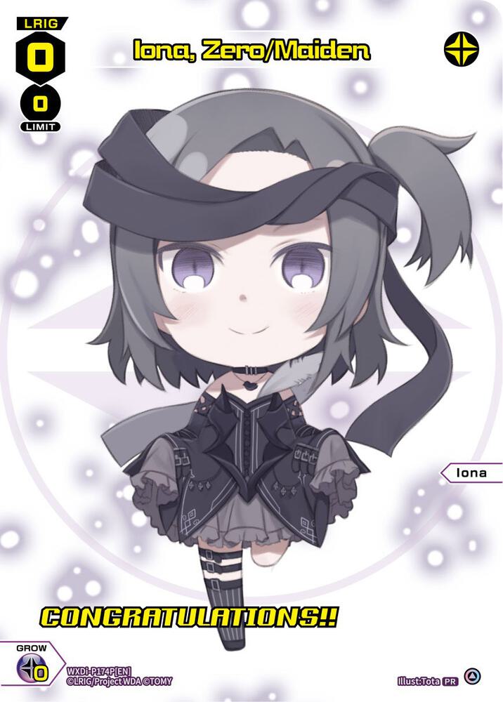 Iona, Zero/Maiden (May 2023) (Winner) - Promo Cards - WIXOSS ...