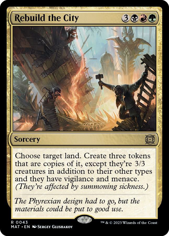 Rebuild the City - March of the Machine: The Aftermath - Magic: The ...