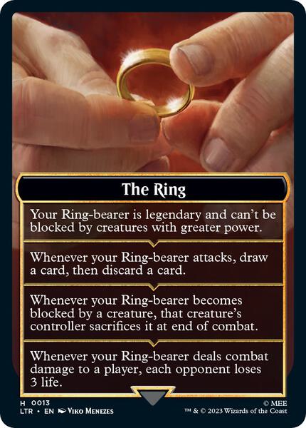 The Ring Helper Card - Universes Beyond: The Lord of the Rings: Tales ...