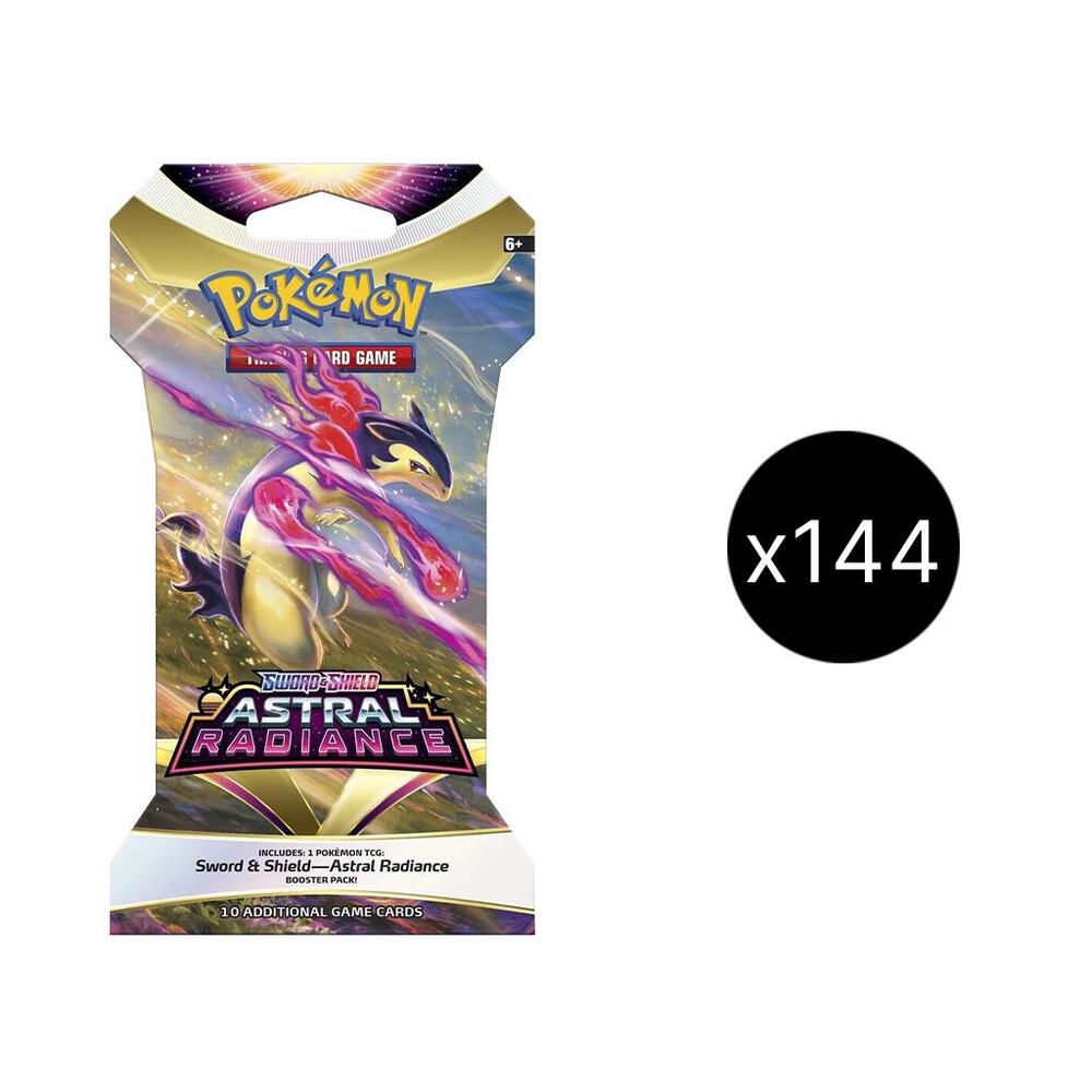 Astral Radiance Sleeved Booster Pack Case - SWSH10: Astral Radiance ...