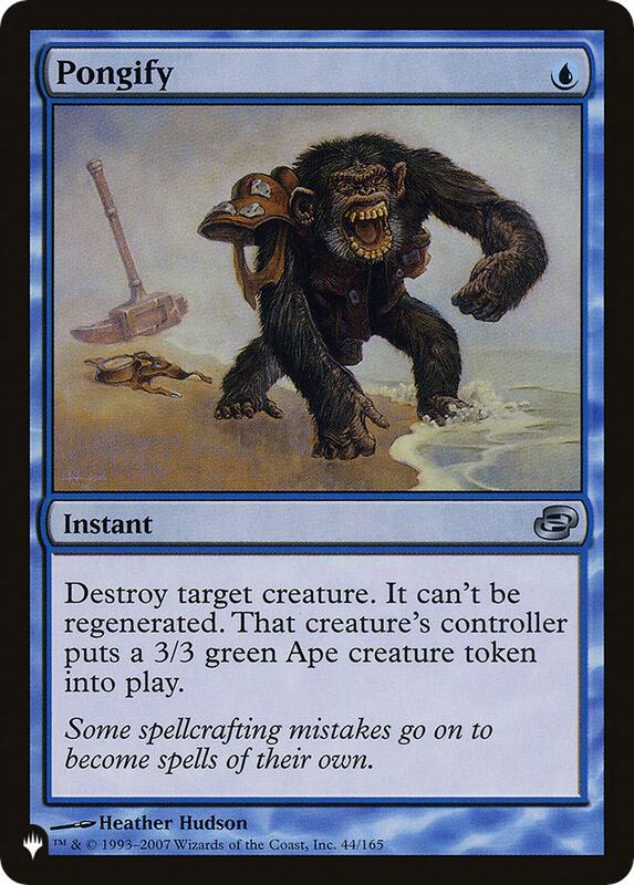 Pongify (PLC) - The List Reprints - Magic: The Gathering - TCGplayer.com