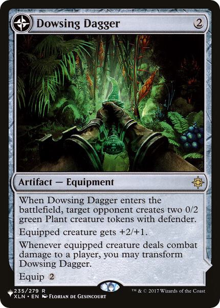 Dowsing Dagger - The List Reprints - Magic: The Gathering - TCGplayer.com