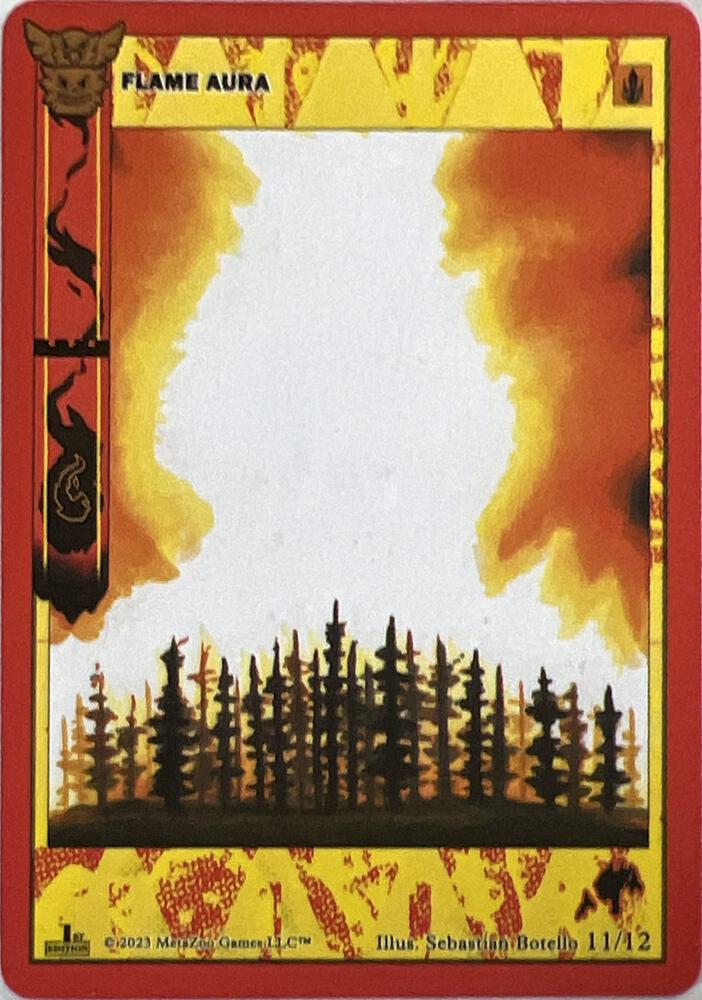 Flame Aura - Native: First Edition Release Event Deck - MetaZoo ...