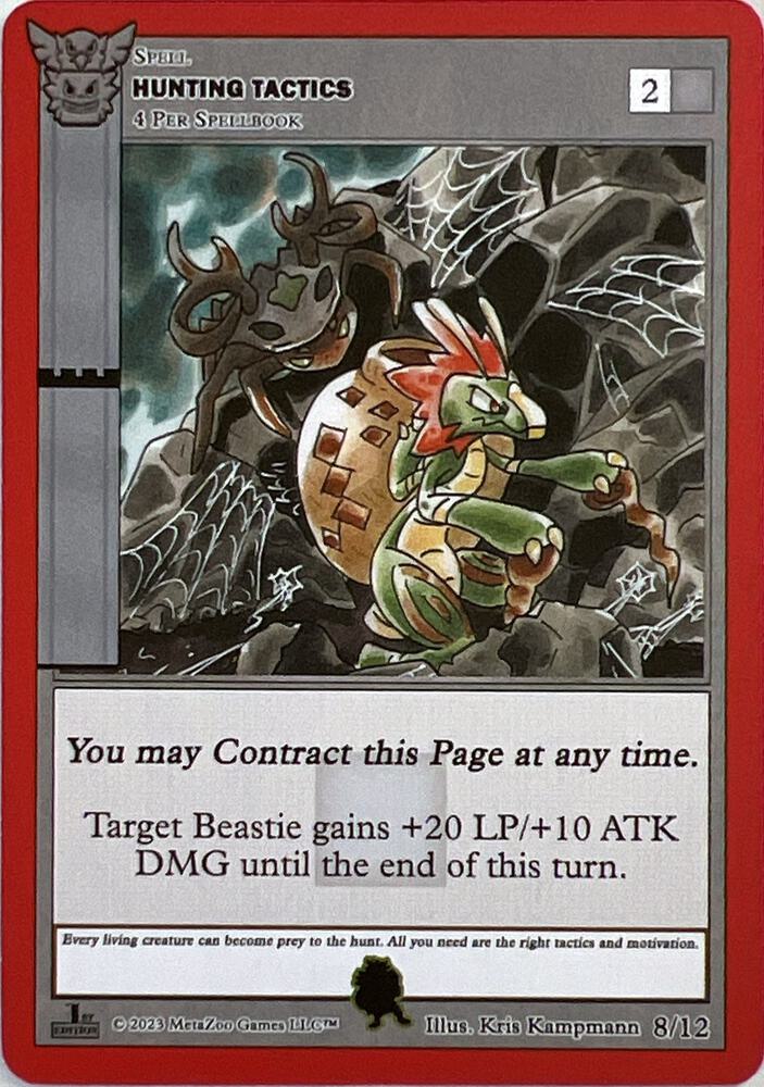 Hunting Tactics (Kee-Wakw) - Native: First Edition Release Event Deck ...