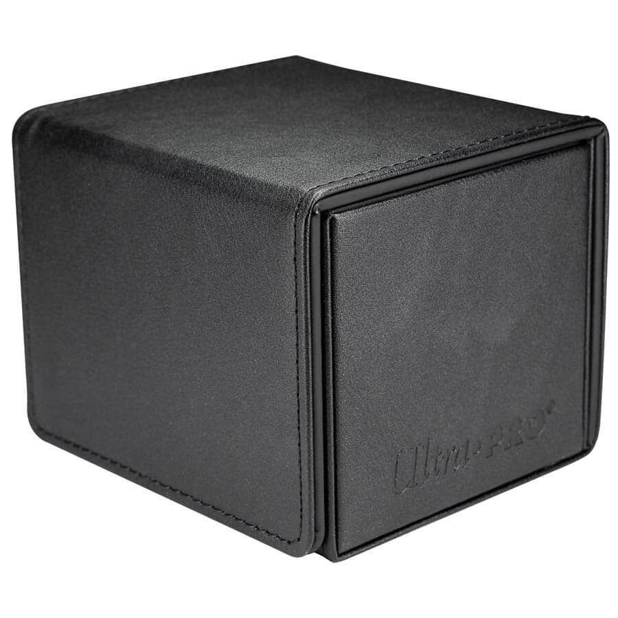 Vivid Alcove Edge Deck Box - Black - Ultra Pro Deck Boxes - Deck Boxes