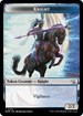 First Mate Ragavan // Knight Double-Sided Token - March of the Machine ...