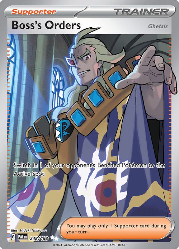 Boss's Orders (Full Art) - SWSH: Sword & Shield Promo Cards - Pokemon ...