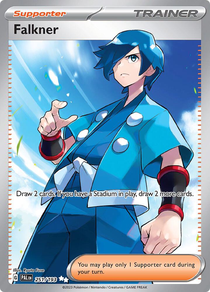 Falkner - 251/193 - SV02: Paldea Evolved - Pokemon - TCGplayer.com