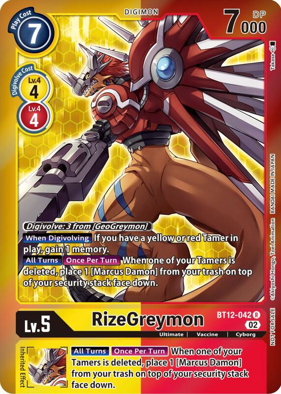 RizeGreymon (Tamer Party -Special-) - Across Time - Digimon Card Game ...
