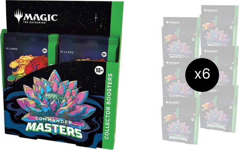 Commander Masters - Collector Booster Box Case - Commander Masters ...