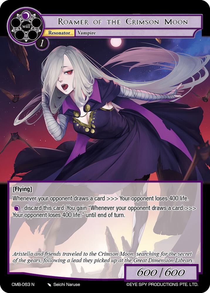 Roamer of the Crimson Moon - Crimson Moon's Battleground - Force of Will