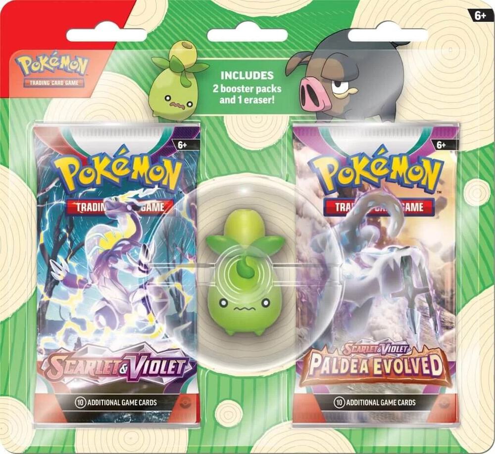 Pokemon TCG: Back to School Eraser Blister [Smoliv] - Miscellaneous ...