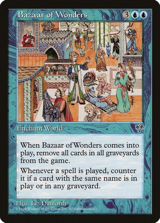 Bazaar of Wonders - Mirage - Magic: The Gathering - TCGplayer.com
