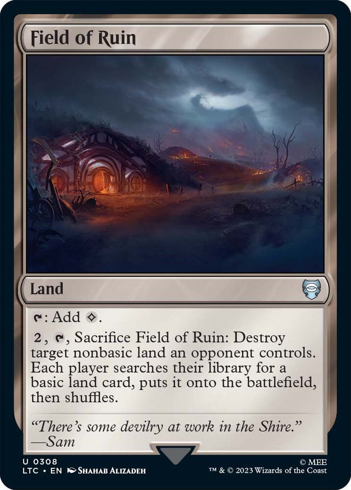 Field of Ruin - Commander: The Lord of the Rings: Tales of Middle-earth ...