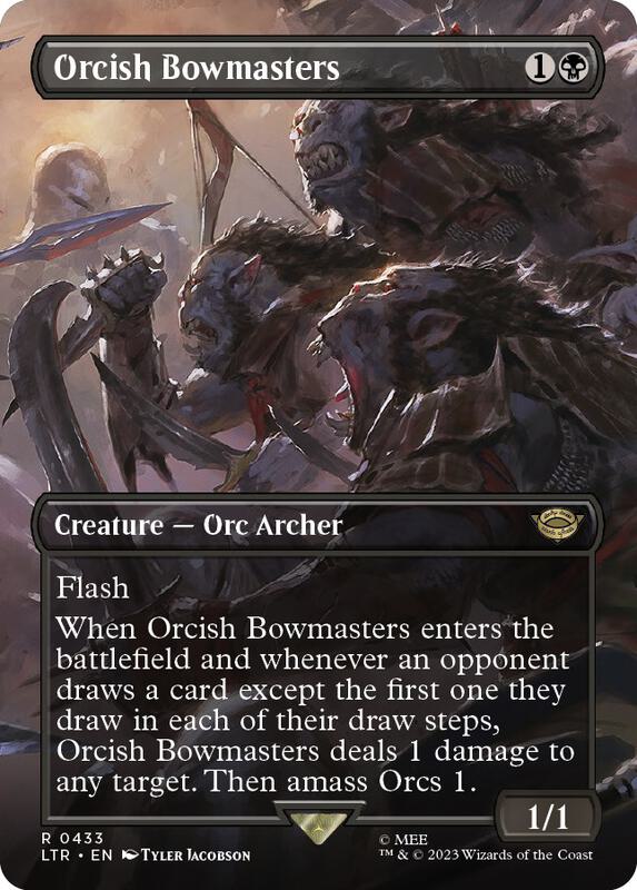 Orcish Bowmasters (Borderless) - Universes Beyond: The Lord of the ...