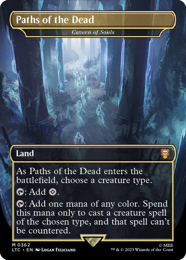 Paths of the Dead - Cavern of Souls - Commander: The Lord of the Rings ...