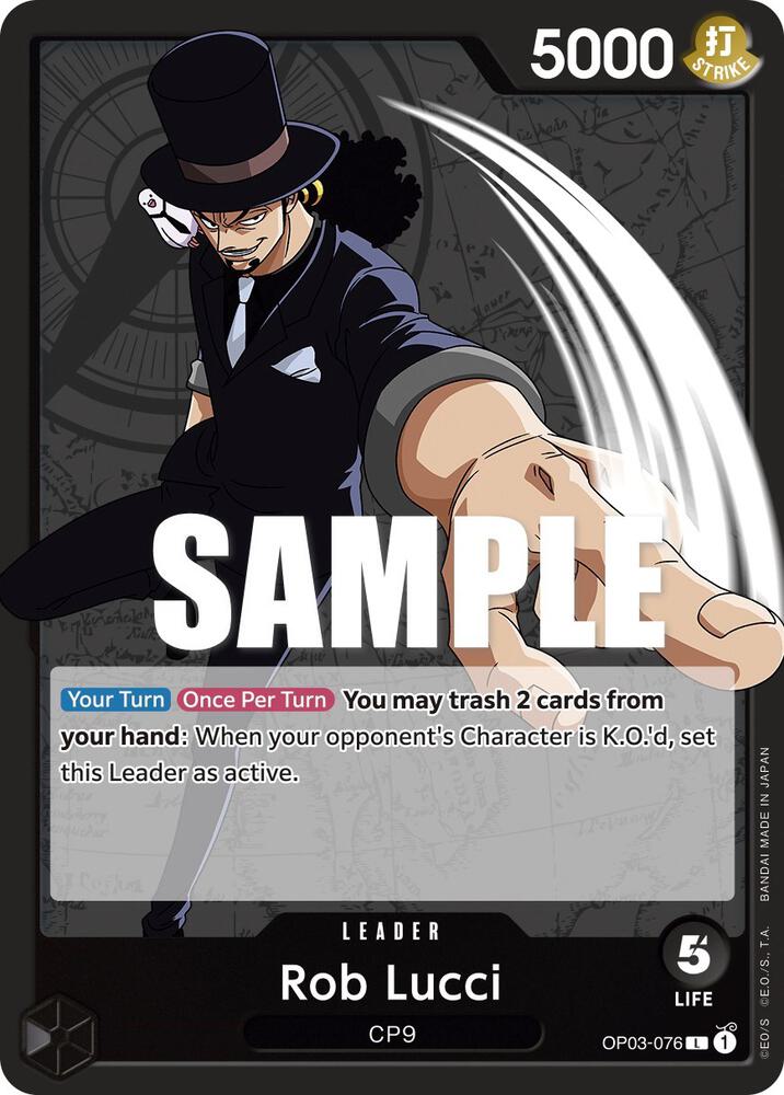 Rob Lucci (076) - Pillars of Strength - One Piece Card Game - TCGplayer.com