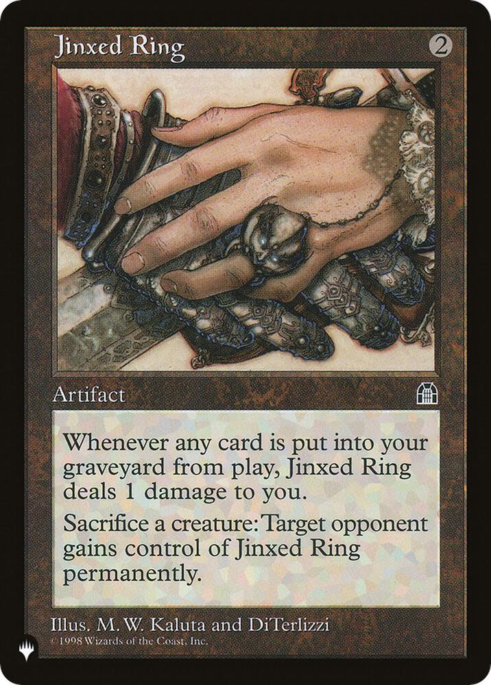 Jinxed Ring - The List Reprints - Magic: The Gathering - TCGplayer.com