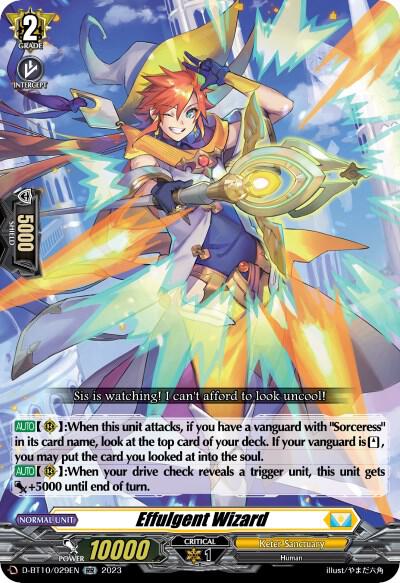 Effulgent Wizard - D-BT10: Dragon Masquerade - Cardfight Vanguard ...